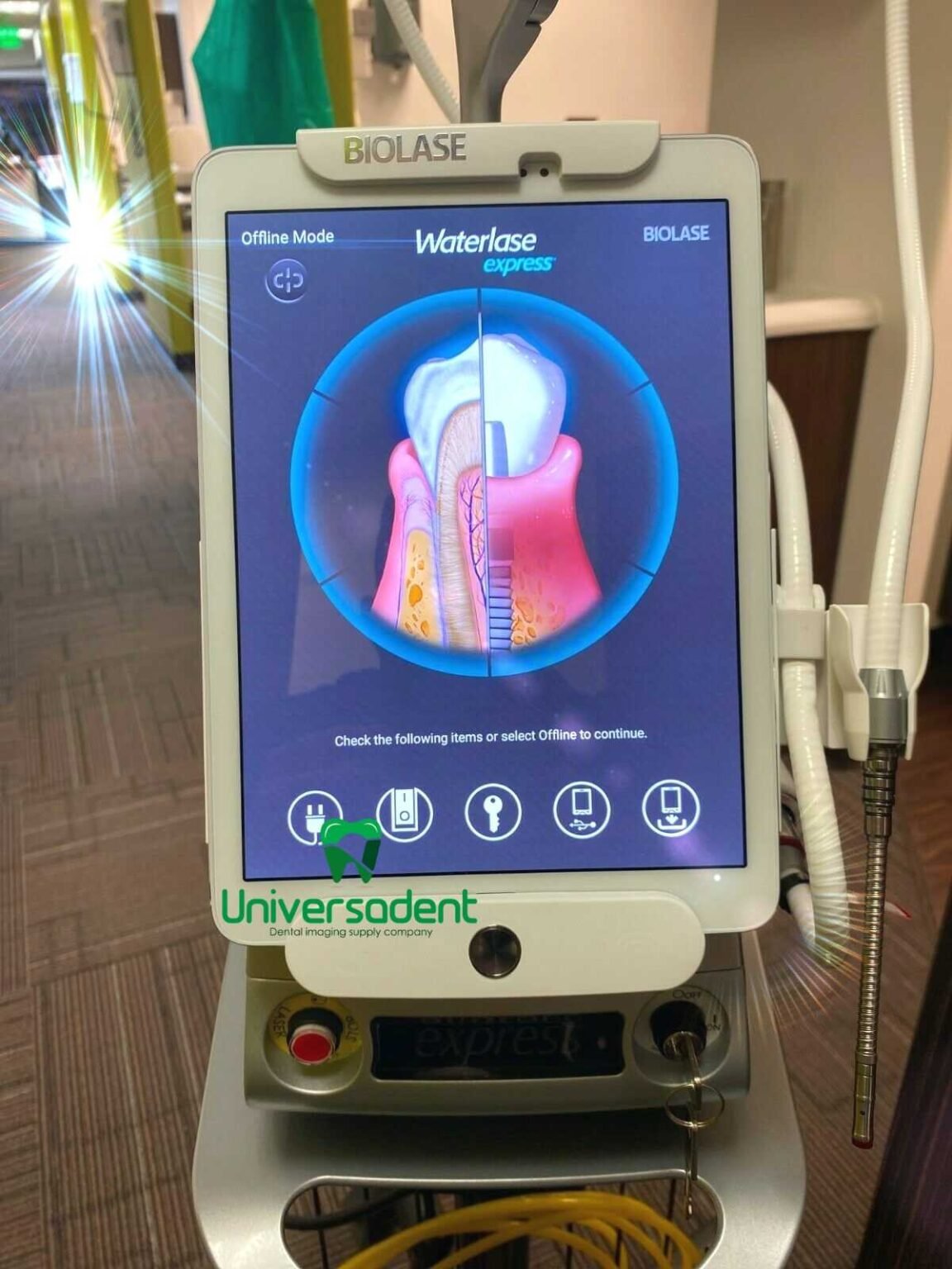 Waterlase Express Biolase Tissue Laser - Universadent